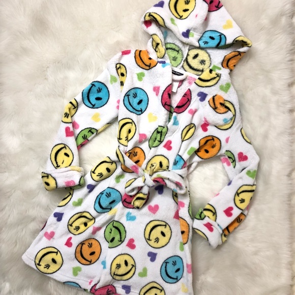 Joe Boxer | Pajamas | Joe Boxer Girls Fleece Hooded Bath Robe | Poshmark